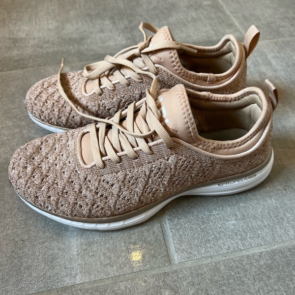 APL | Shoes | Rare Apl Techloom Rose Gold 65 | Poshmark